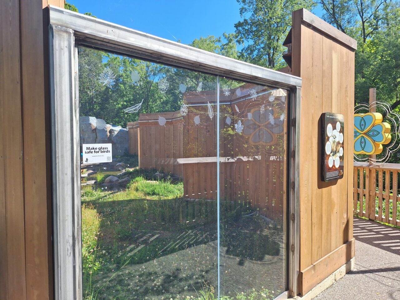 North American Zoos Install BCPA QR Code Decals | Bird Collision ...